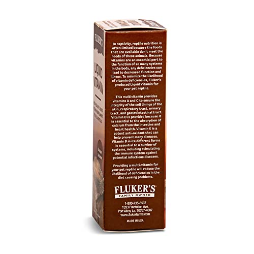 Fluker's Liquid Vitamin Concentrate for Reptiles 1.7Oz