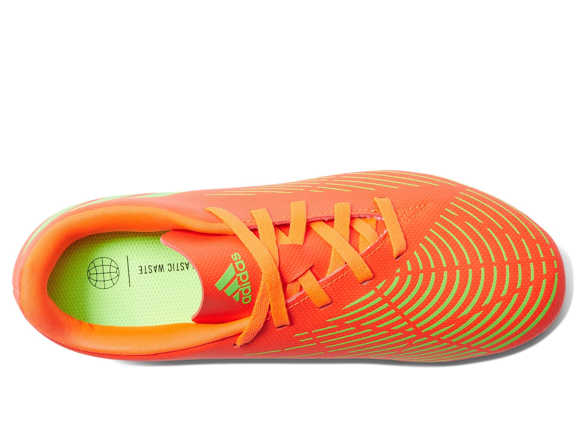 adidas Unisex-Child Edge.4 Predator Flexible Ground Solar Red/Solar Green/Black 5.5 Big Kid