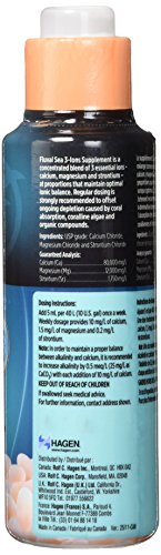 Fluval 3 Ions Fluval Sea Trace for Aquarium, 8-Ounce