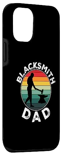 iPhone 13 Pro Men Blacksmith Dad Vintage Forging Retro Case