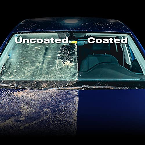 Nasiol GlasShield Powerful Nano Rain Repellent Protection Spray, Quick Detailer, Hydrophobic Car Spray, Effective Protection Up to 2 Years, Hydrophobic Coating, Water Repellent for Vehicle Windows
