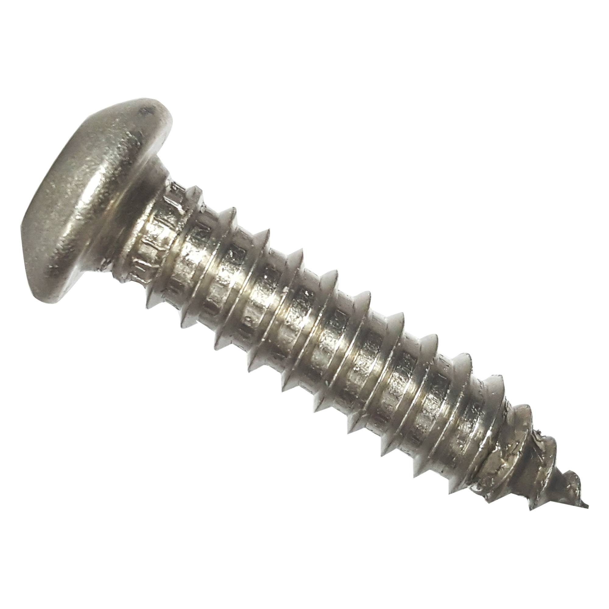 Fastenere Torx Security Sheet Metal Screws - #14 x 1" (10-Pack) Button Head, Tamper-Resistant, Anti Theft Stainless Steel Screws for Higher Level of Safety & Secure Fastening Solution