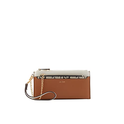 ALDO Women's Catharina Wallet, Medium Brown