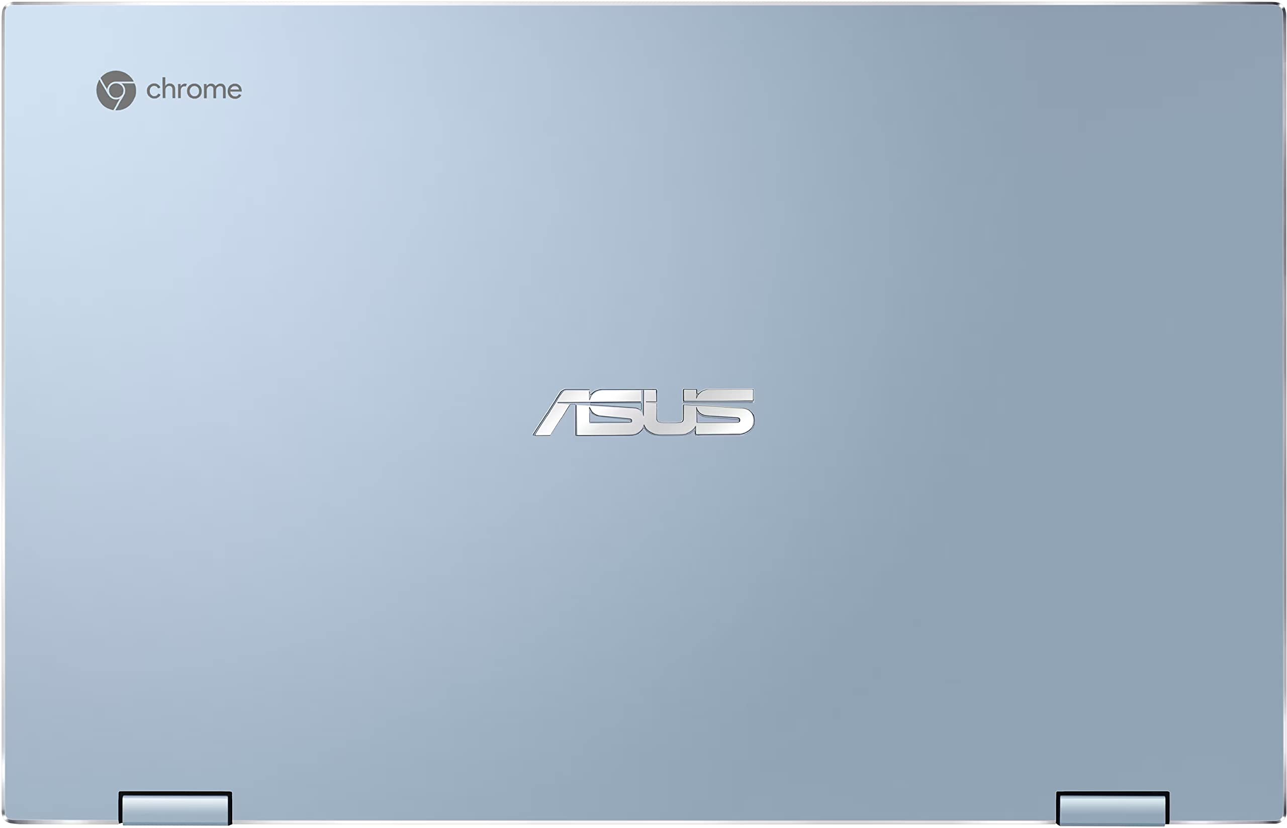 ASUS 2022 2-in-1 14" FHD Touchscreen Chromebook Laptop, Intel Core M3-8100Y Processor, 8GB RAM, 64GB eMMC Hard Drive, Backlit Keyboard, HD Webcam, Speakers, Chrome OS, Silver, 32GB Snowbell USB Card