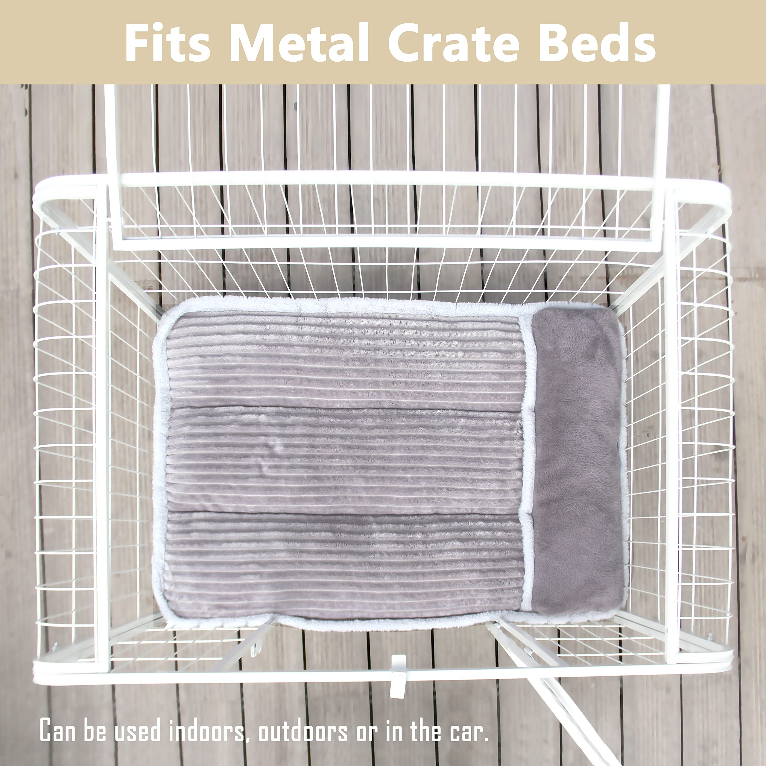 WINDRACING Large Dog Bed with Pillow for Crate Kennel, Sofa Dog Bed, Super Soft pet Bed for Medium, Jumbo, Furniture