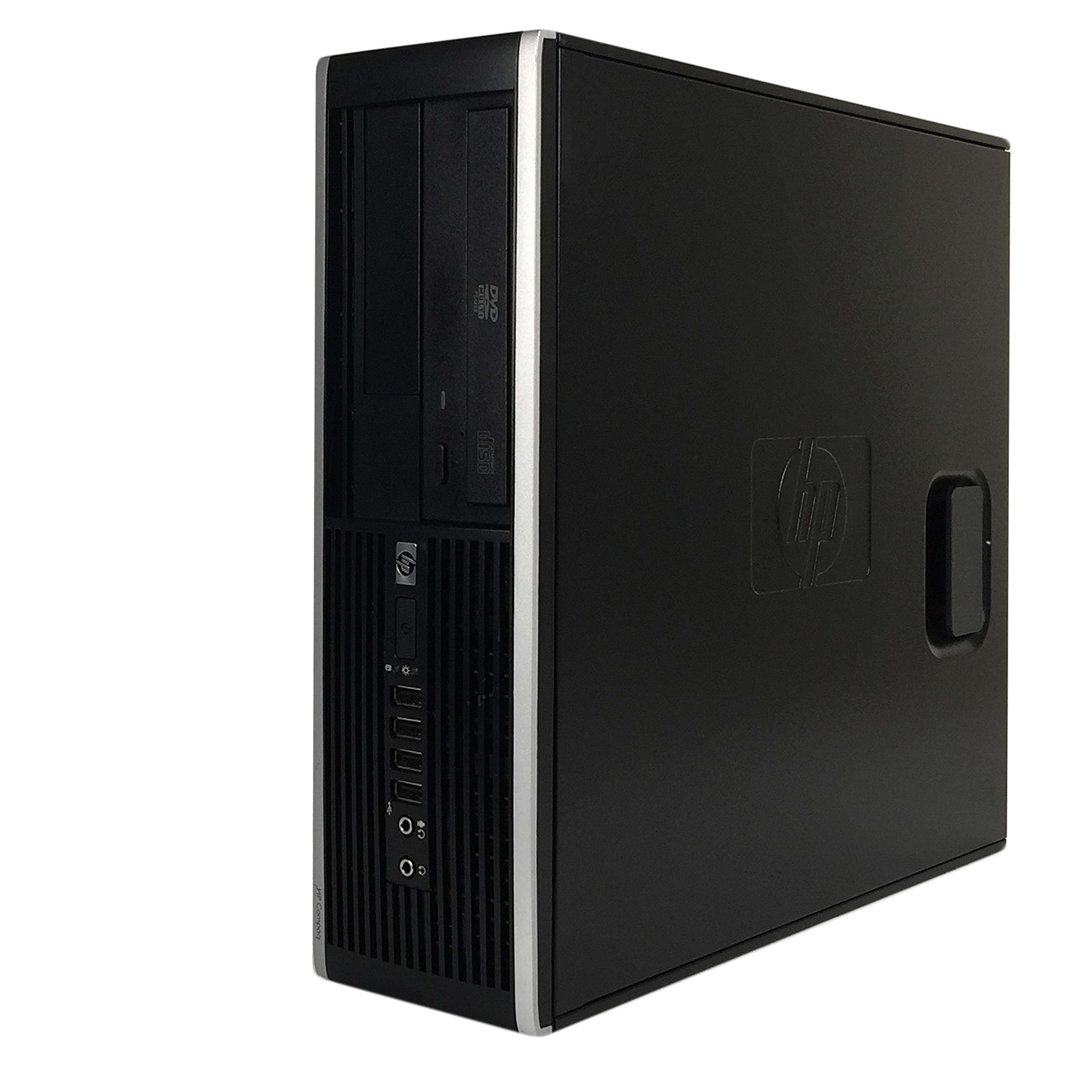 HP Elite Pro Small Form Factor Slim Business Desktop Computer, Intel Quad-Core i5-2400 up to 3.4GHz, 12GB RAM, 2TB HDD + 240GB SSD, DVD, Windows 10 Professional (Renewed)