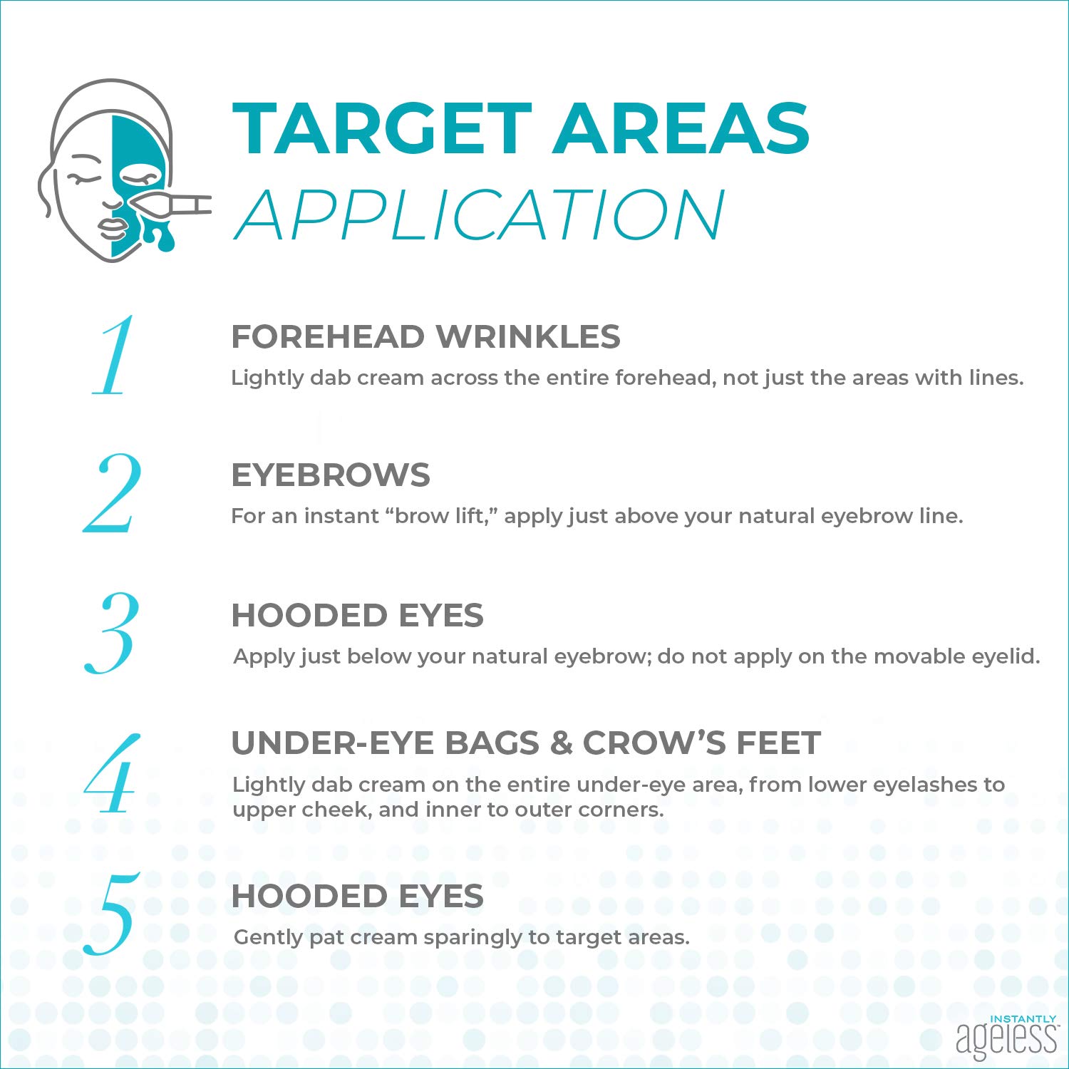 Instantly Ageless Facelift in A Box - 1 Box of 25 Vials