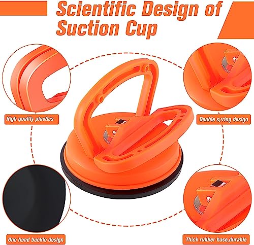 Car Dent Puller,Dent Removal Kit,2 Pack Car Dent Puller Kit Handle Lifter,Powerful Car Dent Remover,Suction Cup Dent Puller and Paintless Dent Repair Kit for Car Body Dent,Glass,Tiles and Mirror