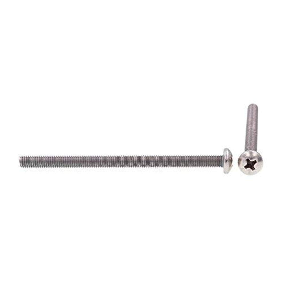 Prime-Line 9129425 Machine Screws, Pan Head, Phillips Drive, #10-32 X 3 in, Grade 18-8 (10 Pack)