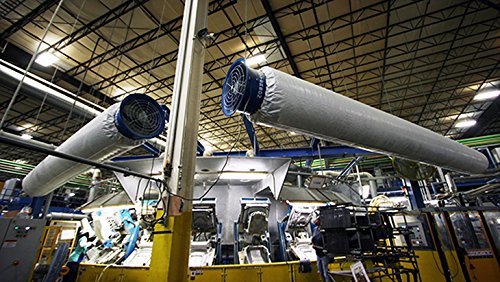 Patterson Fan Patterson Power Tube Air Sock 60' Length, White (90304)