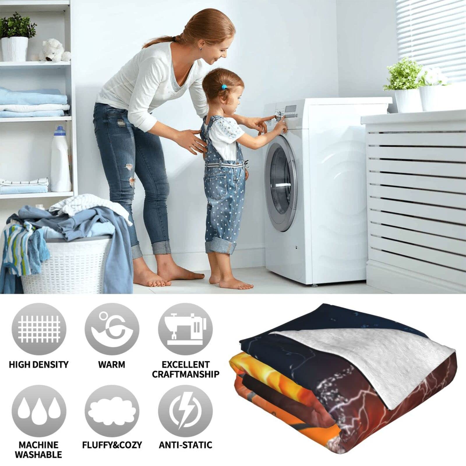 Basketball Throw Blanket Warm Ultra-Soft Micro Fleece Blanket for Bed Couch Living Room(Kids)