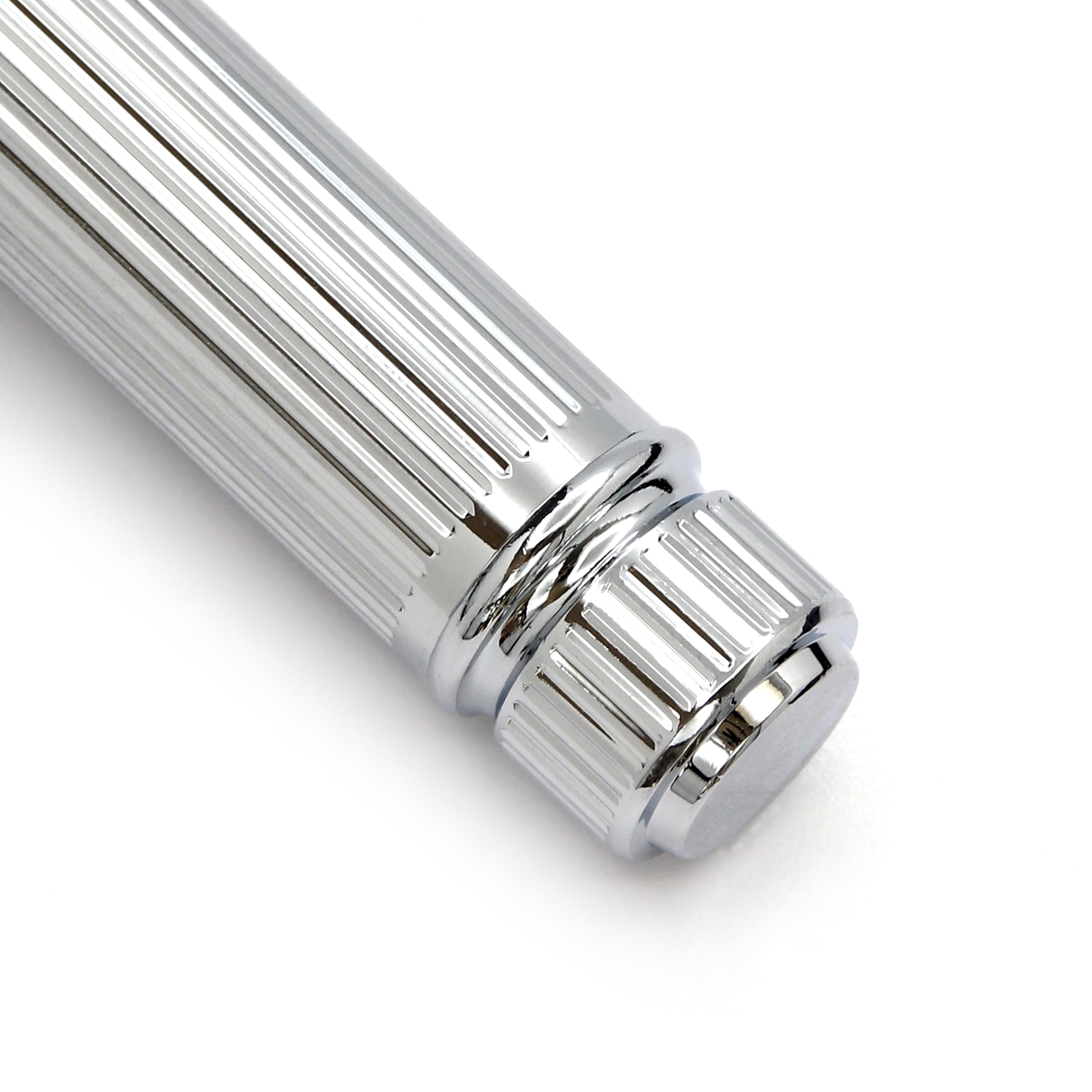 Edwin Jagger DE89LBLAMZ Classic Double Edge Manual Eco-Friendly and Reusable Safety Razor for Men and Women for Shaving Cream or Soap (Lined)