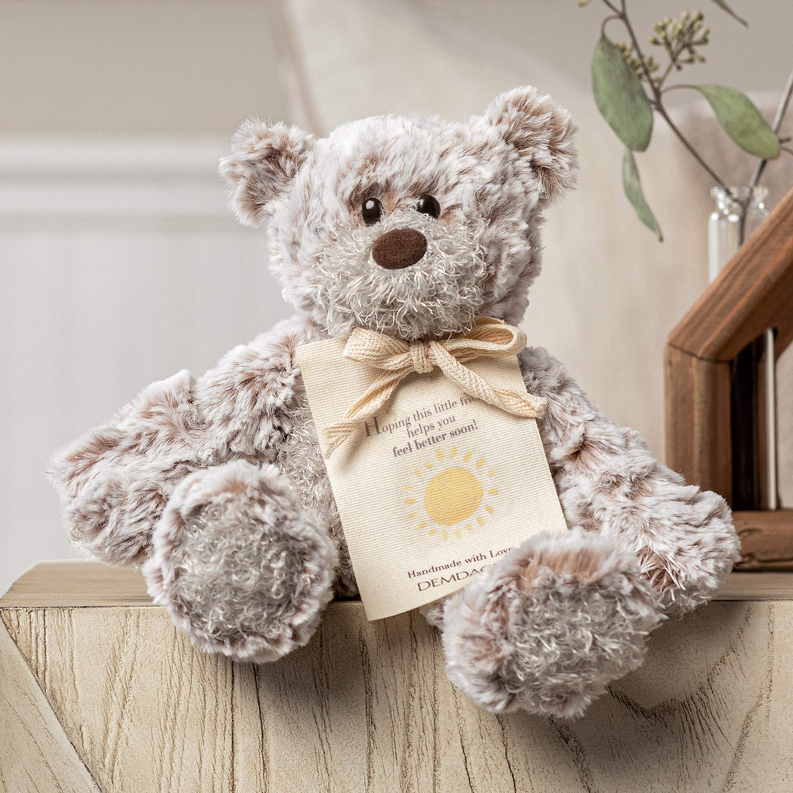 DEMDACO Feel Better Mini Giving Bear Children's Plush Stuffed Animal Toy