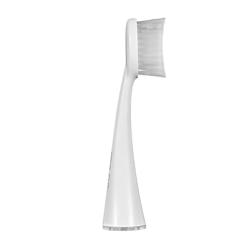 PRO-SYS White VarioSonic Electric Toothbrush Replacement Head, V110 Ultra Soft, Pack of 3. Also fits Burst Brush!
