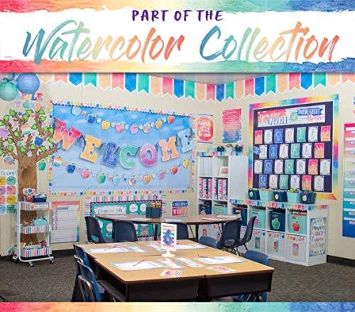 Teacher Created Resources Watercolor Magnetic Border (TCR77148)