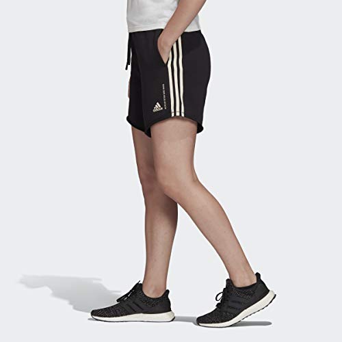 adidas Women's Recycled Cotton Short Black Medium