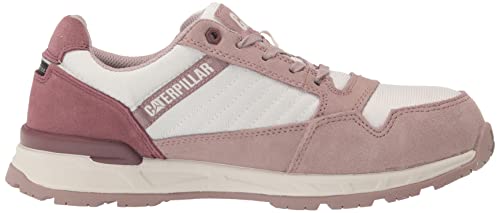 Cat Footwear Women's Venward Composite Toe Industrial Shoe, BARK/Rose Taupe, 8.5