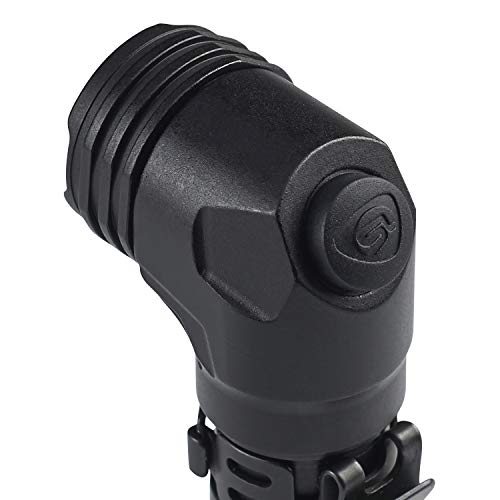 Streamlight 88087 ProTac 90 300-Lumen Multi-Fuel Right Angle Tactical Flashlight with one CR123A Lithium & one AA Alkaline Battery & Nylon Holster, Black, Clamshell Packaged