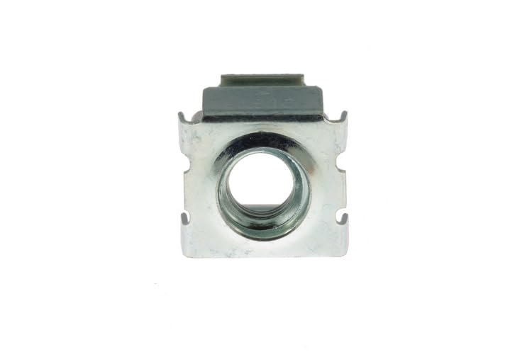 CablesAndKits Rack Mount Cage Nuts, M6, Qty 100