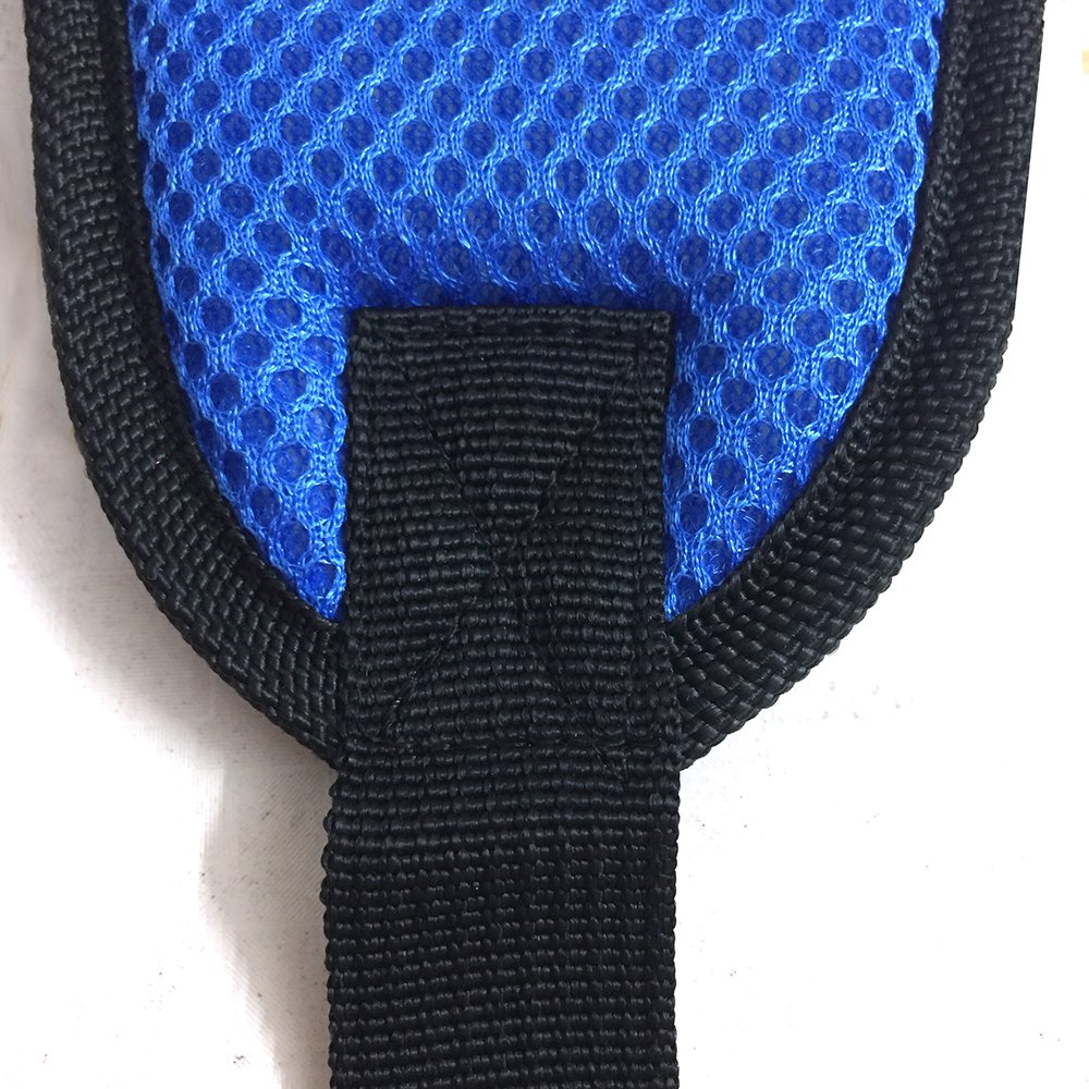 ZARPMA Baby Safety Belt with Guarding Pad,3 Point Safety Harness for Kid Infant Safe Strap for IKEA ANTILOP High Chair (Blue)