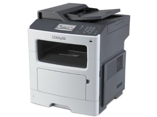 Lexmark MX410de Monochrome All-In One Laser Printer, Scan, Copy, Network Ready, Duplex Printing and Professional Features
