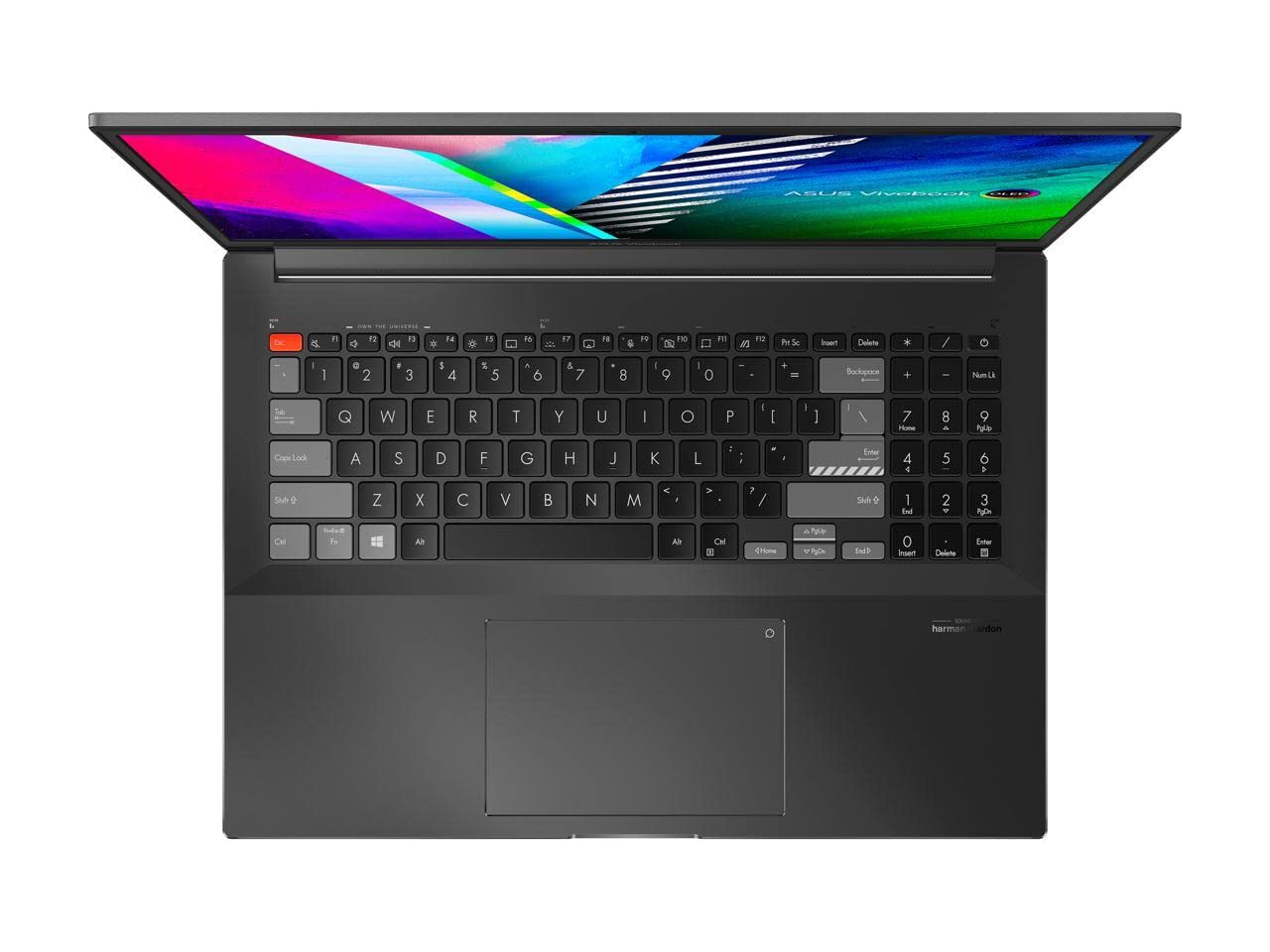 ASUS VivoBook Pro 16X OLED 16" 4K UHD 16:10 Display Slim Laptop Intel Core i7-11370H NVIDIA GeForce RTX 3050 Backlit KB 100% DCI-P3 Pantone Win11 Pro w/HDMI (16GB RAM | 2TB SSD)