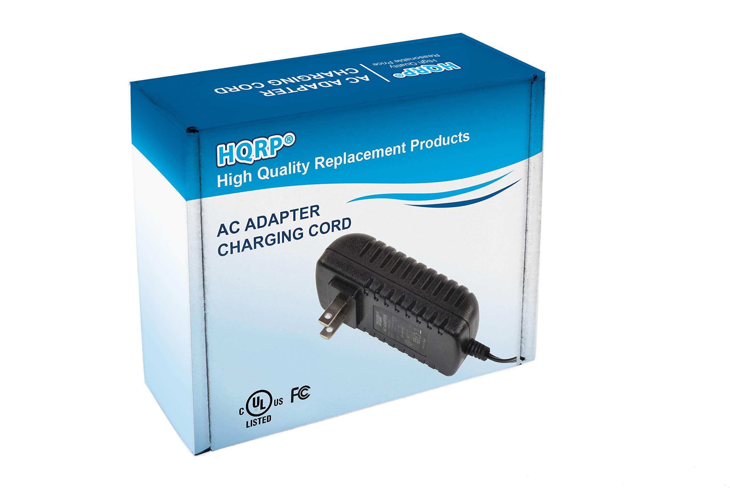 HQRP AC Adapter Power Supply Compatible with Roland TD-3, TD-4, TD-6, TD-6V, TD-8, TD-9, TMC-6, TU-1000 [UL Listed] + Euro Plug Adapter