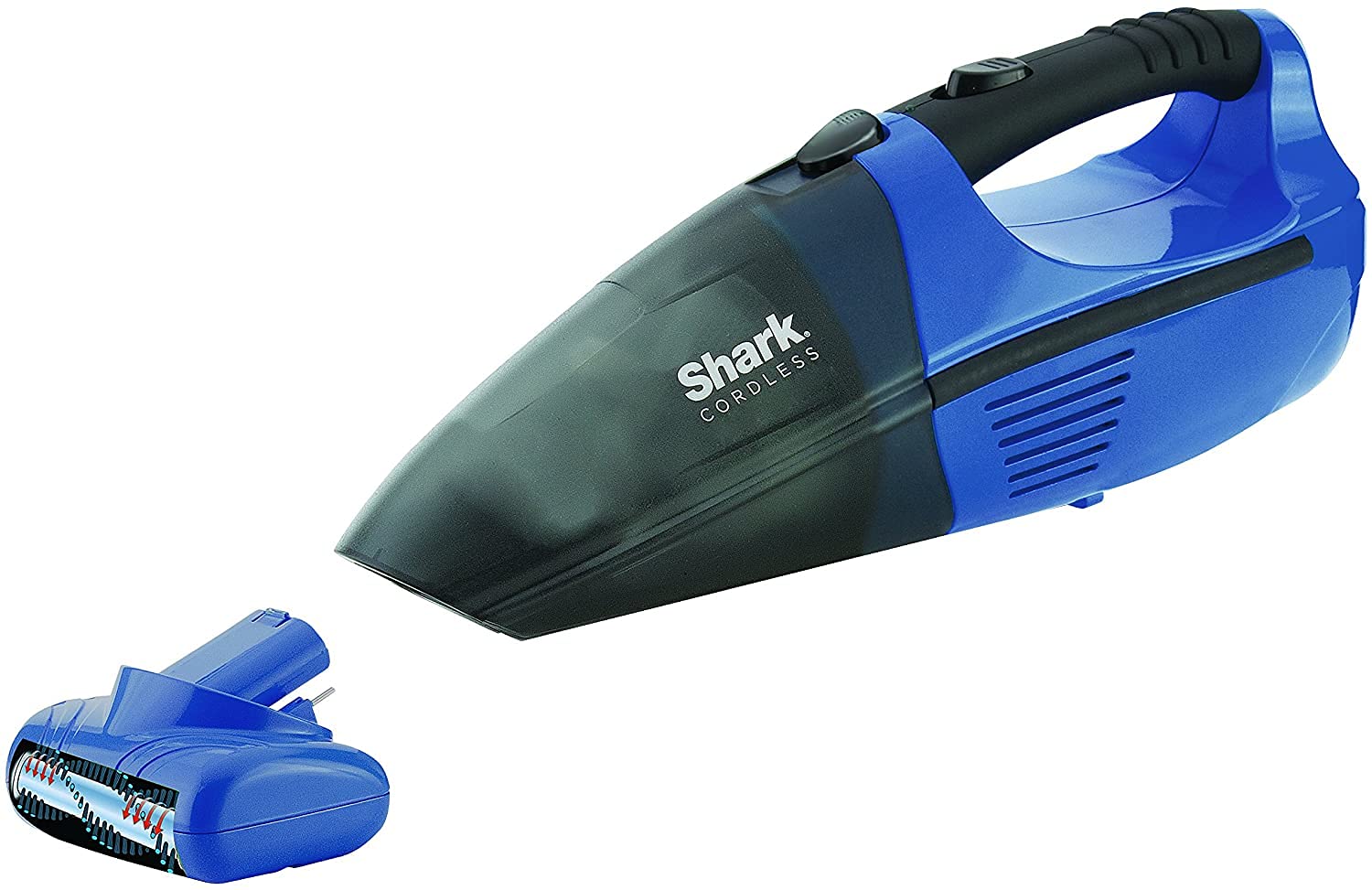 Shark SV75Z /LV800 Pet-Perfect Cordless Bagless Portable Lightweight Handheld Vacuum Rechargeable Battery Blue (Renewed)