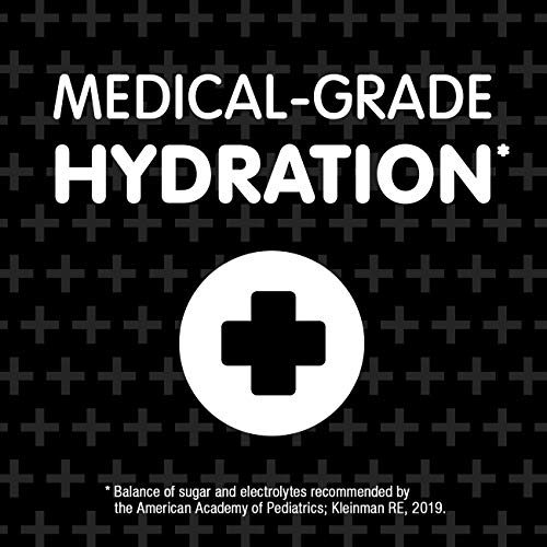 Pedialyte AdvancedCare Plus Electrolyte Powder, with 33% More Electrolytes and PreActiv Prebiotics, Berry Frost, Drink Powder Packets, 0.6 oz, 18 Count
