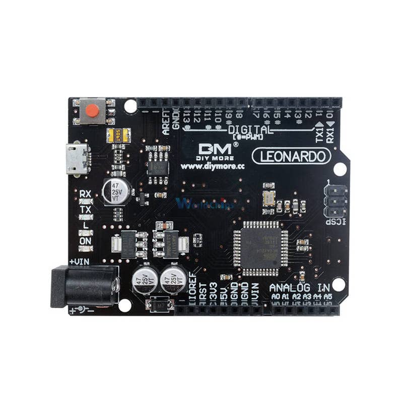 ATMEGA32U4 ATMEGA32U4-AU Leonardo R3 Module for Arduino Development Board Pro Micro USB 3.3V 5V 16MHZ PWM Channel IO Port Cable