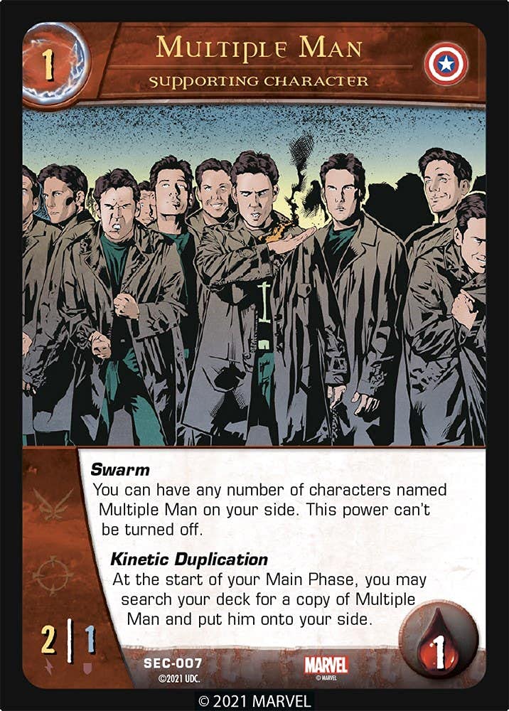 Upper Deck VS System 2 PCG : Secret Avengers, Multicolor