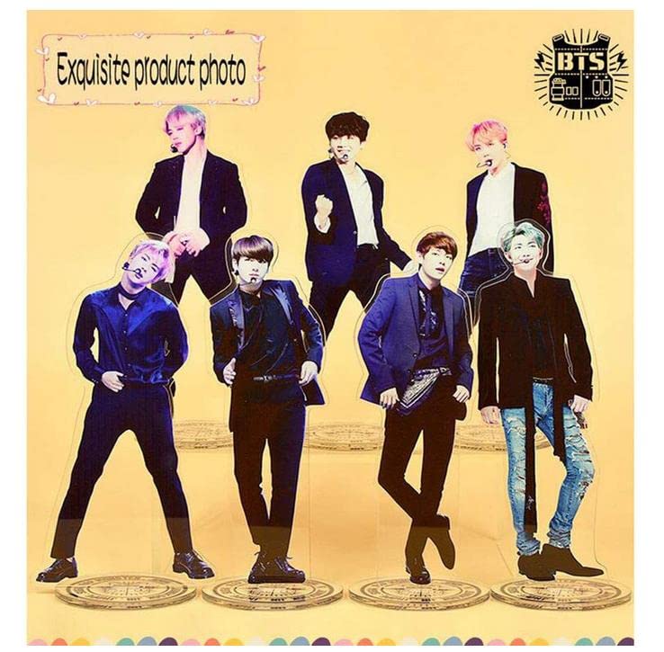 Kpop Star Acrylic Toy Double-side Photo Desk Stand for Desk Decoration Party Decoration (RM)