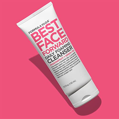 FORMULA 10.0.6 - Best Face Forward Daily Foaming Cleanser - Foaming Face Wash 5 fl oz Cleanses Face Oil, Vegan, Paraben-Free, Sulfate-Free & Cruelty-Free,