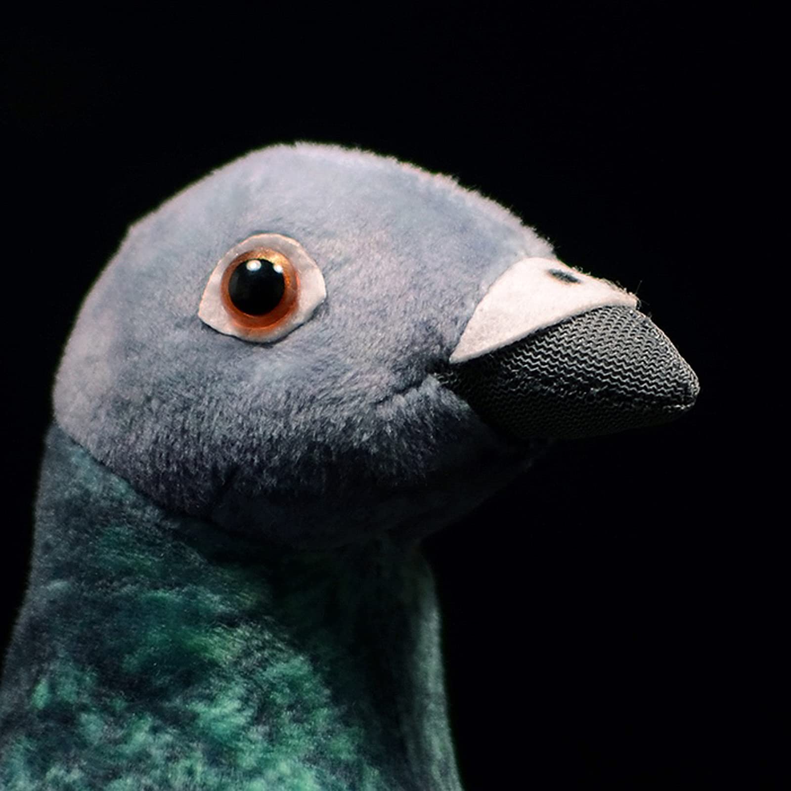 Grey Pigeon Plush Toy - Simulation Rock Columba Rupestris Stuffed Animal, Cute Rock Pigeon Plush Toy as Gift for Your Friends