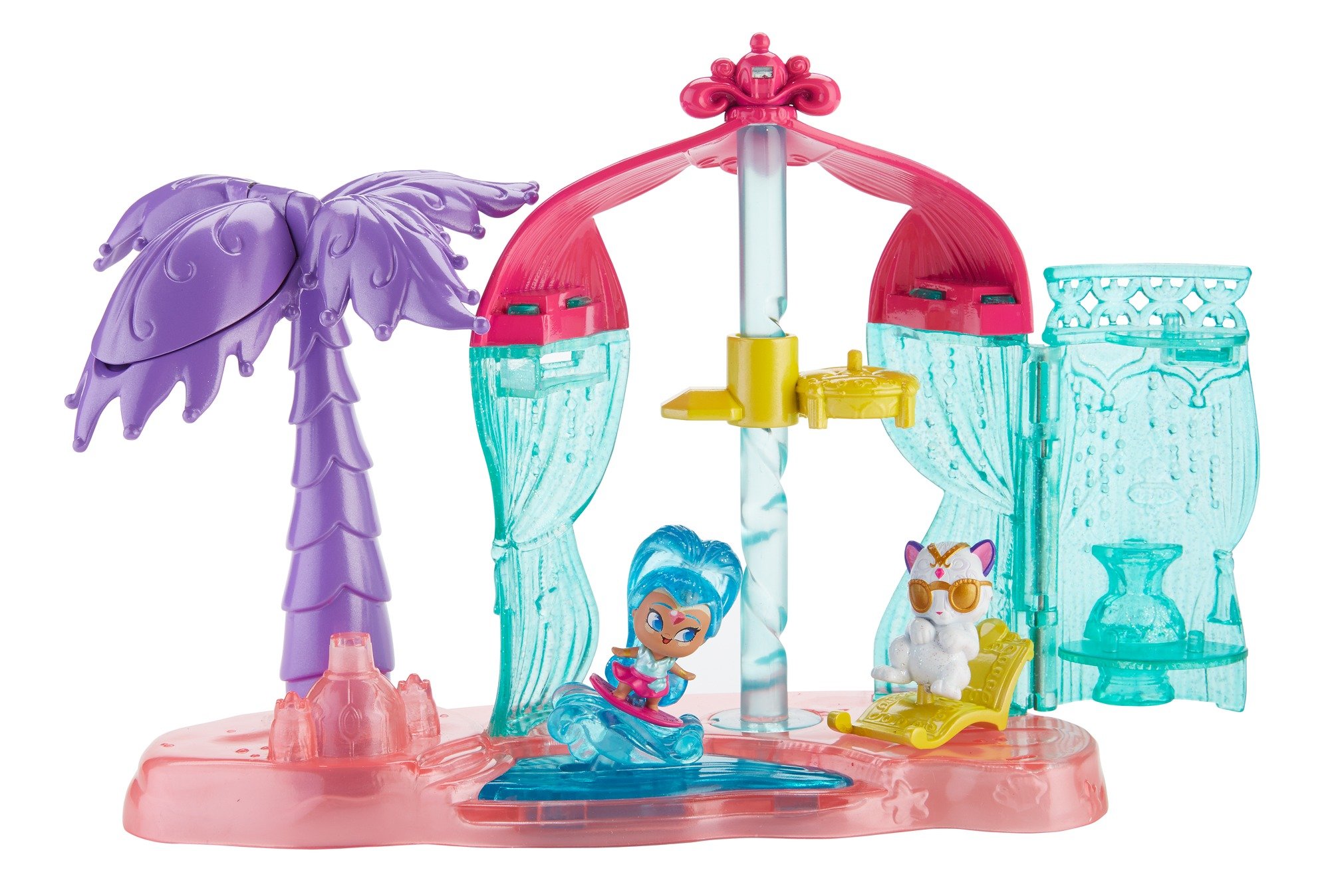 Fisher-Price Nickelodeon Shimmer & Shine, Teenie Genies, Genie Beach Playset