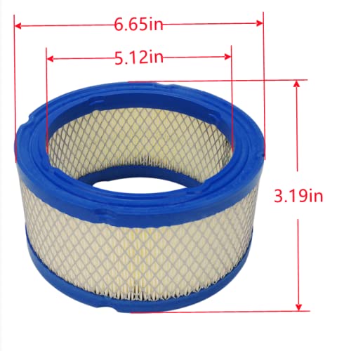 Arpisziv 0C8127 Air Filter With Spark Plug Fit For Ge-nerac V-Twin Engines 760cc 990cc Home Standby Air-Cooled Generators