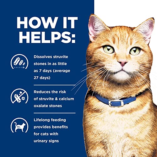 Hill's Prescription Diet c/d Multicare Urinary Care with Chicken Wet Cat Food, Veterinary Diet, 5.5 oz. Cans, 24-Pack