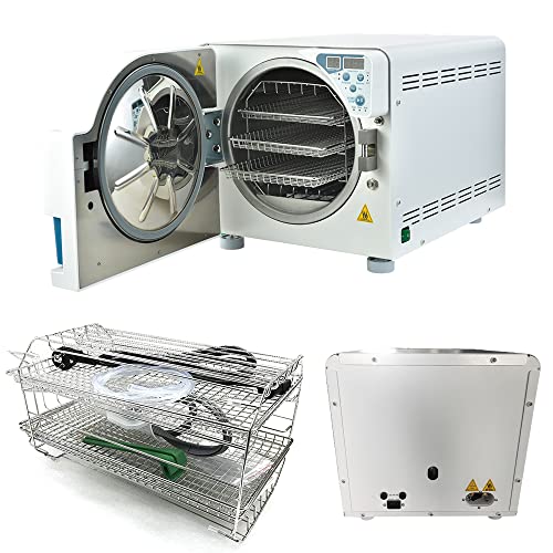 BONEW 18L Digital Desktop Autoclave Steam with High Pressure Drying Function