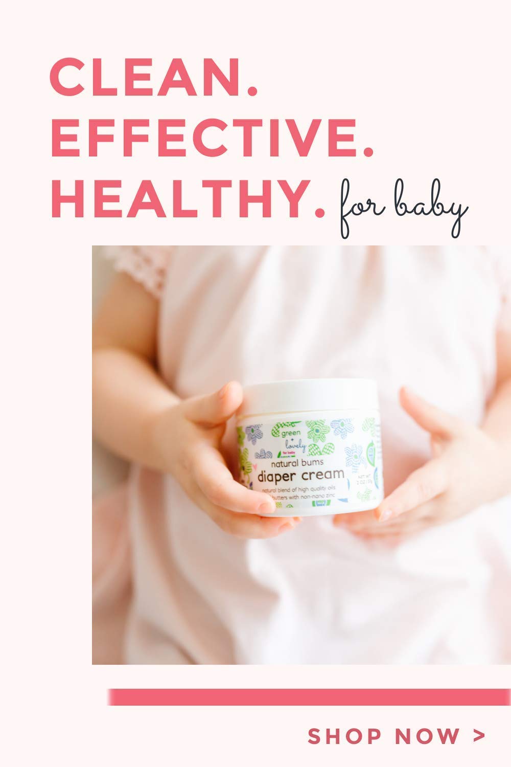 Natural Bums Diaper Rash Cream (Chemical Free), Made with Organic Shea Butter & Coconut. Calming Lavender Chamomile. Non-nano. High Grade.