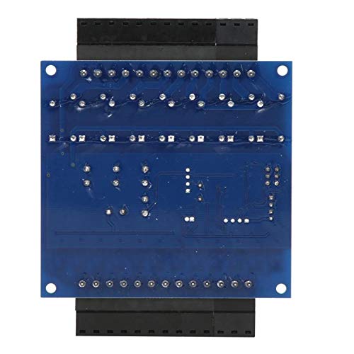 ALREMO HUANGXING - Programmable Control Board, Industrial Grade 32 Bit CPU PLC for FX2N, for Programming General Purpose FX2N 20MR Professional Use(Bare Board)