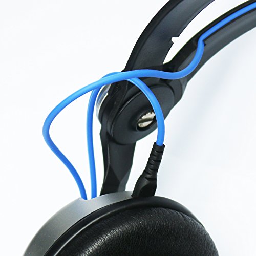 NewFantasia Replacement Cable Compatible with Sennheiser HD25 / HD25-1 / HD25-1 / II HD25-13 / HD25-C Headphone, Remote Volume Control Mic Compatible with Samsung Galaxy Android