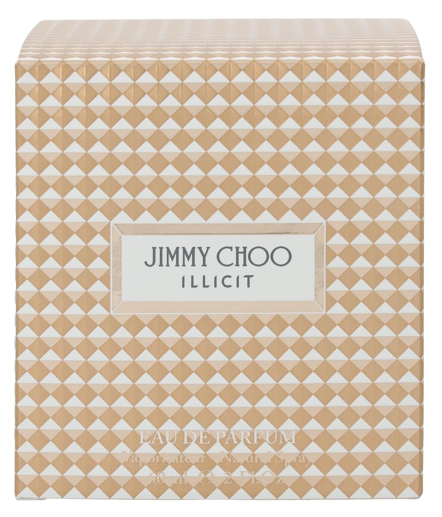 JIMMY CHOO Illicit Eau de Parfum - Long Lasting Fragrance with notes of Ginger, Rose & Honey - Spicy & Sweet - 2.0 fl. oz.