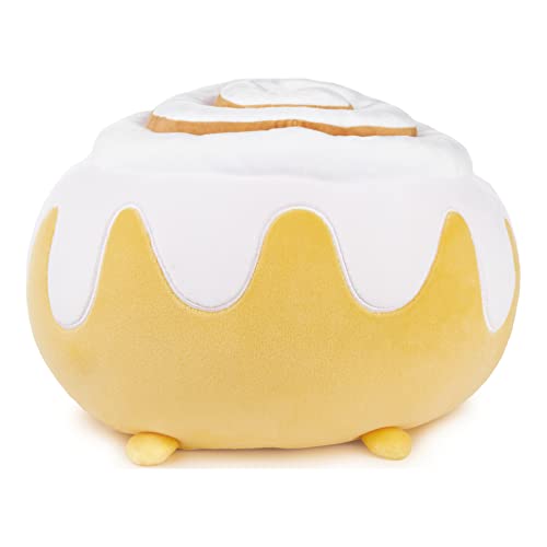 GUND Pusheen Catfé Cinnamon Roll Pusheen Plush Squisheen Cat Stuffed Animal, 12”