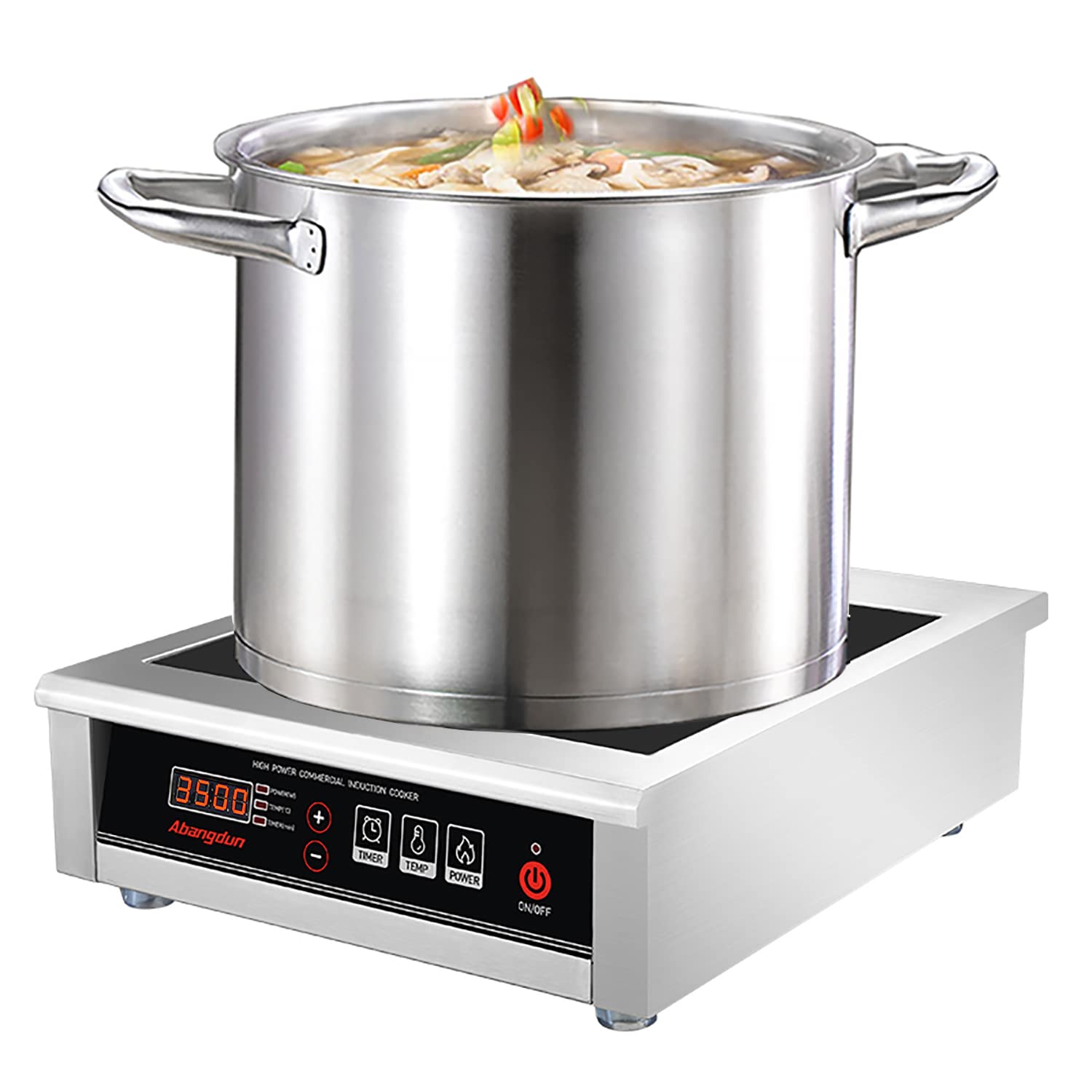 Abangdun Mini Induction Cooktop, Small Burner 700W/120V Mini Hot Plate Electric Stove Cookter for Traveling Camping small kitchen spaces Small Induction Cooktop for Coffee,Tea & Milk