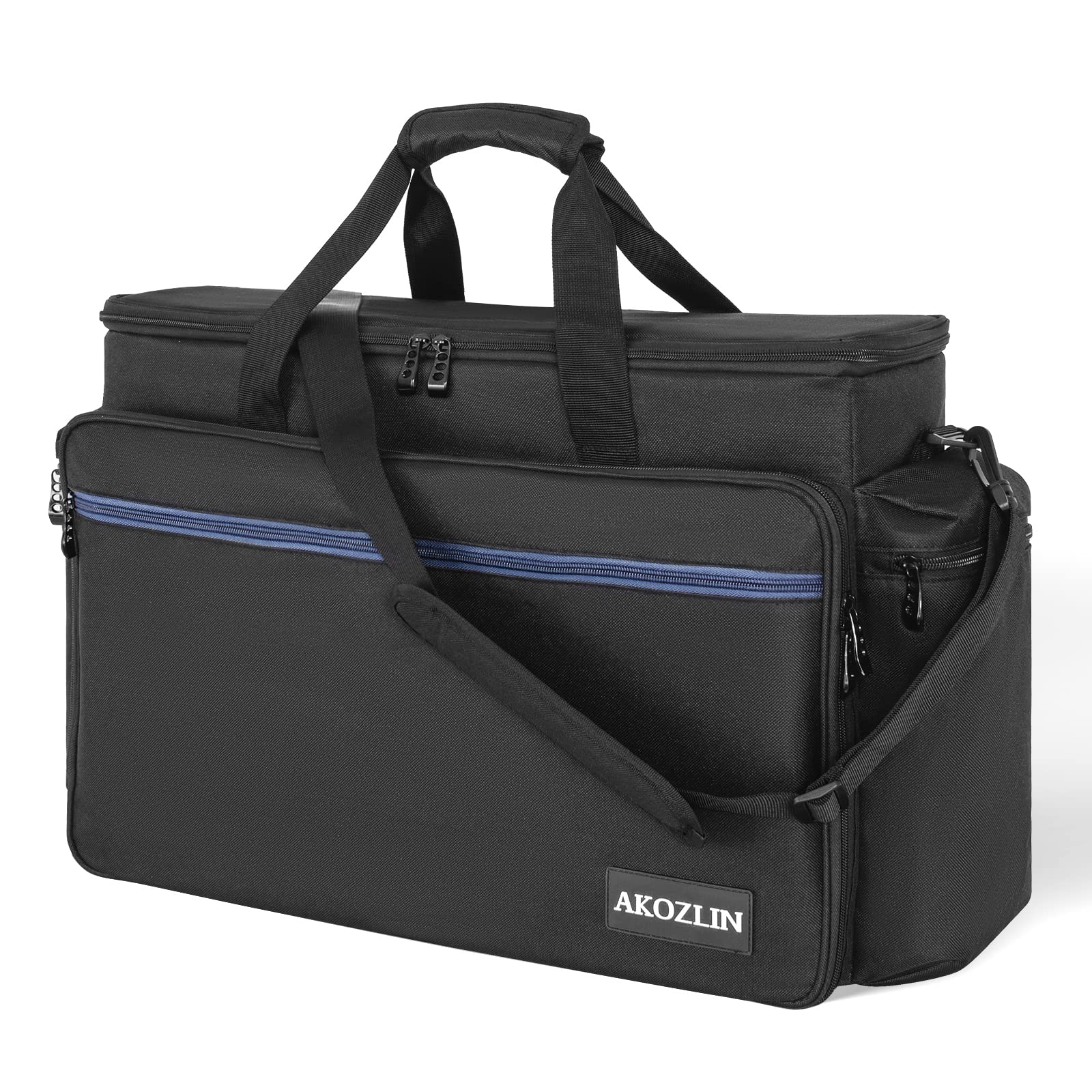 AKOZLIN Protector Gig Bag Fit For Pioneer DDJ SR SR2 RR Denon MC4000 Numark NVII Mixtrack Pro 3 NV Platinum Controller Travel Bag 23.3”×7.5”×14.5”