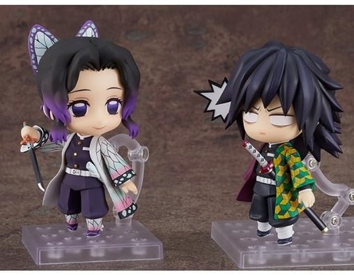 Good Smile Demon Slayer: Kimetsu no Yaiba Shinobu Kocho Nendoroid Action Figure, Multicolor