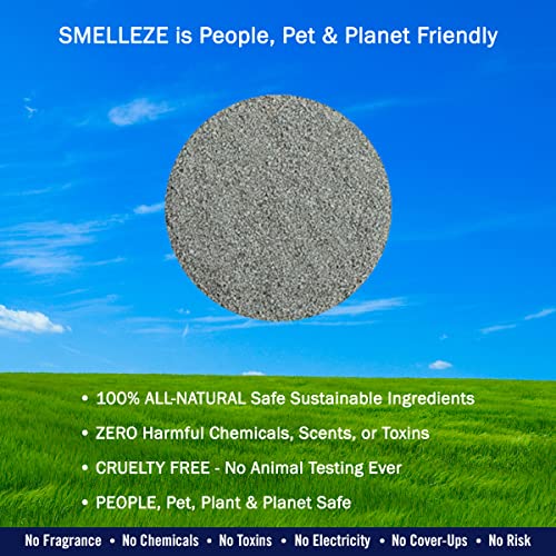 SMELLEZE Natural Ethylene Absorbent Granules β 4 mm: 2 lb. Bottle