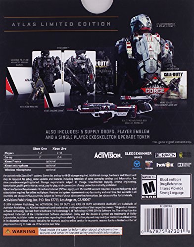 Call of Duty: Advanced Warfare Atlas Limited Edition - Xbox One