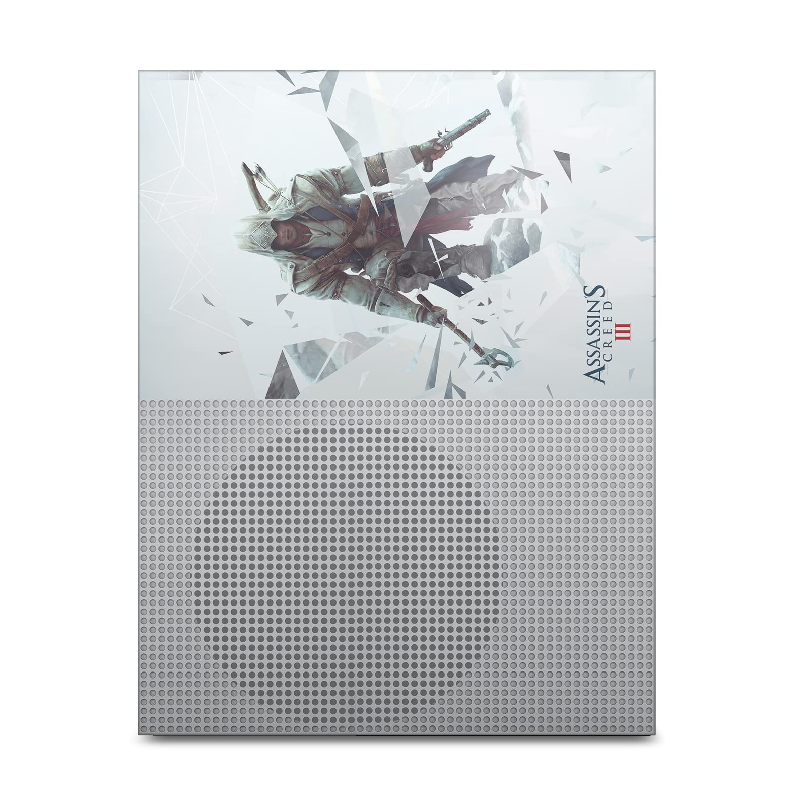 Head Case Designs Officially Licensed Assassin's Creed Connor III Graphics Matte Vinyl Sticker Gaming Skin Decal Cover Compatible With Xbox One S Console