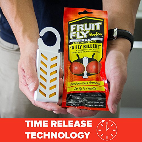 Fruit Fly BarPro β 4 Month Protection Against Flies, Cockroaches, Mosquitos & Other Pests. Fly Traps for Indoors. Better Than a Fly Trap. Better Than Fly Traps Outdoor. Better Than Mosquito Zapper